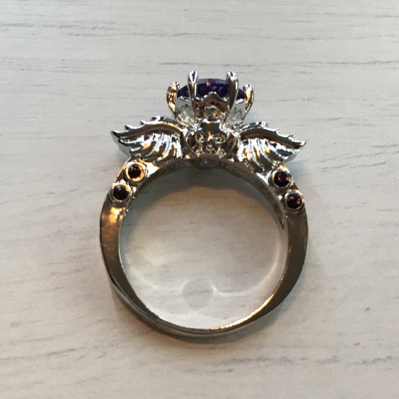 Jewelry | Purple Angel Wings Ring | Poshmark